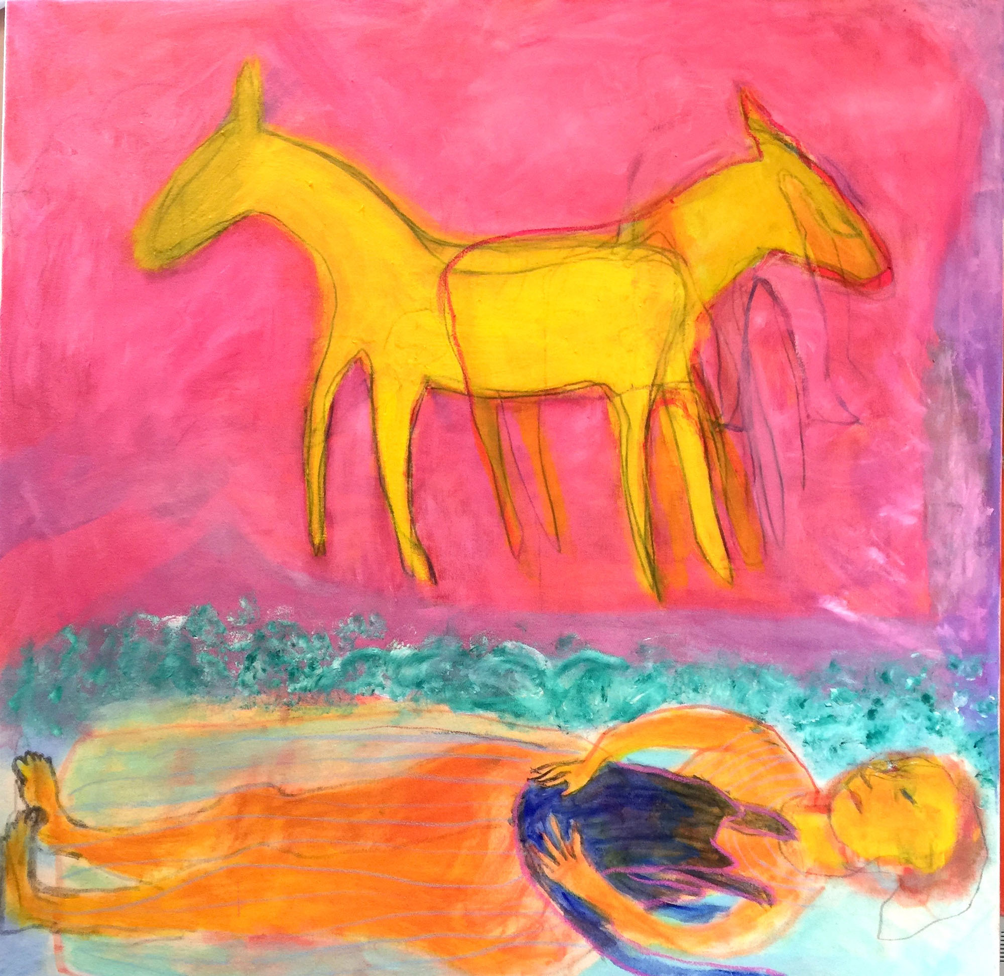 Paintings 2018 - R&F Mo (Maryclare Foá)